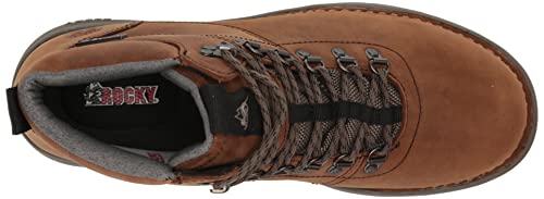 ROCKY Legacy 32 Waterproof Hiking Boot Size 8.5(W) Brown