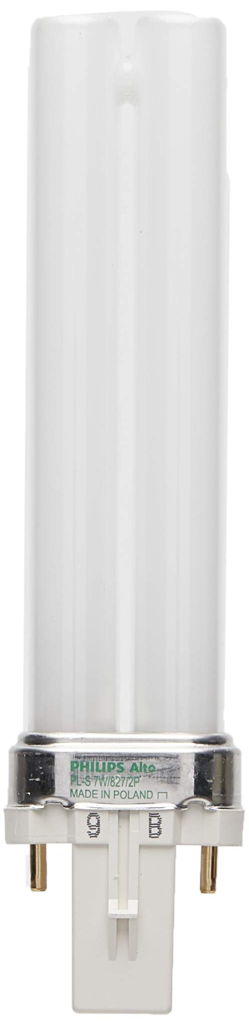 Philips Lighting PL-S 7W/827/2P/ALTO Short Compact Fluorescent Lamp, 7 W, CFL Lamp, G23 Lamp Base, PL-S Shape