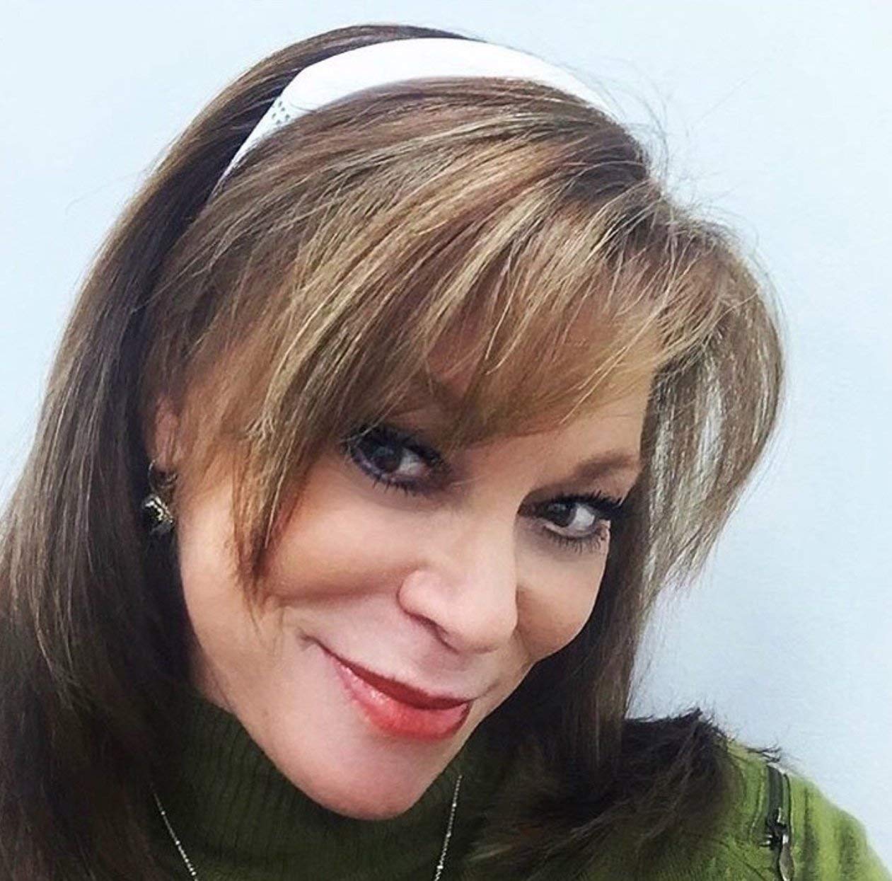 SqHair Hinged Headband fits like sunglasses providing lift and style without giving you a headache Band (Copper)