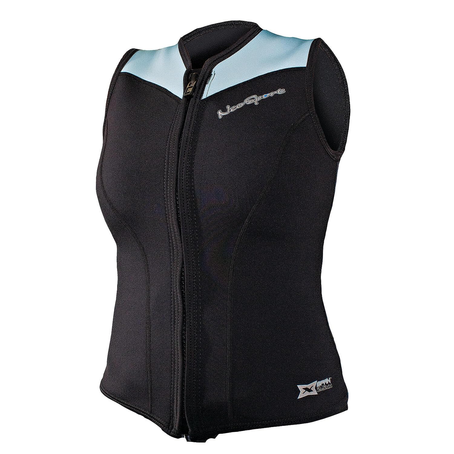 NeoSport Men's and Women's 250% Super-Stretch XSPAN Neoprene Diving Vest 2.5mm - Boating, Kayaking -Sleeveless Jacket Offers Warmth and Mobility - Superior Comfort and Fit, Easy On and Off