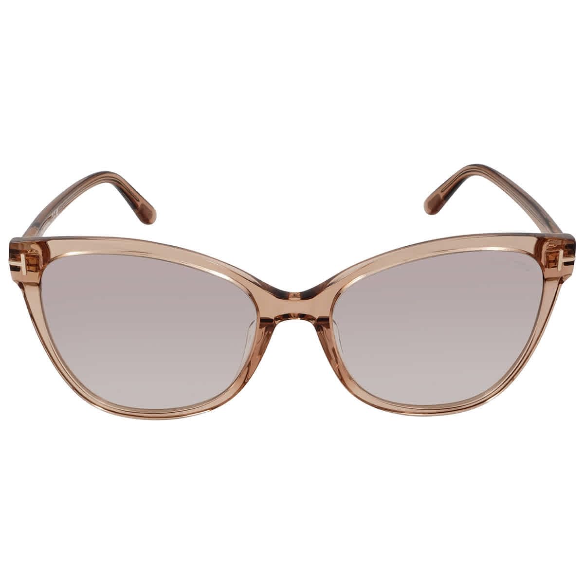 Sunglasses Tom Ford FT 0844 -F Ani Asian fit 45G Shiny Rose Champagne/Gradient