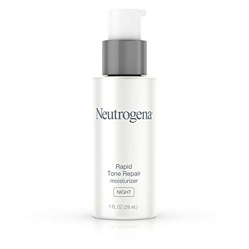 Neutrogena Rapid Tone Repair Night Cream with Retinol, Vitamin C and Hyaluronic Acid - Anti Wrinkle Face and Neck Moisturizer - Vitamin C, Retinol, Glycerin, Hyaluronic Acid, 1 fl. Oz