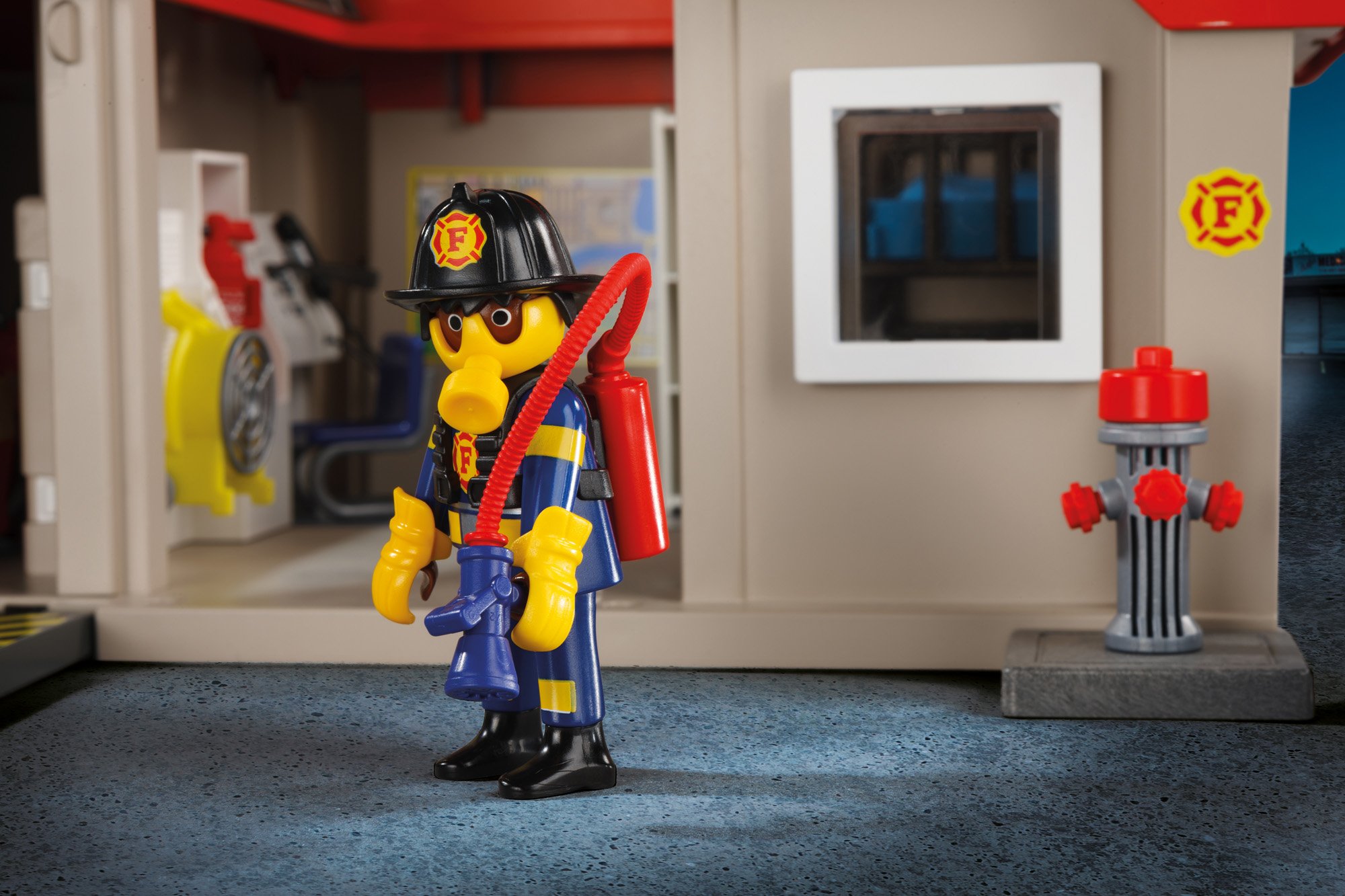 Playmobil Take Along Fire Station Playset