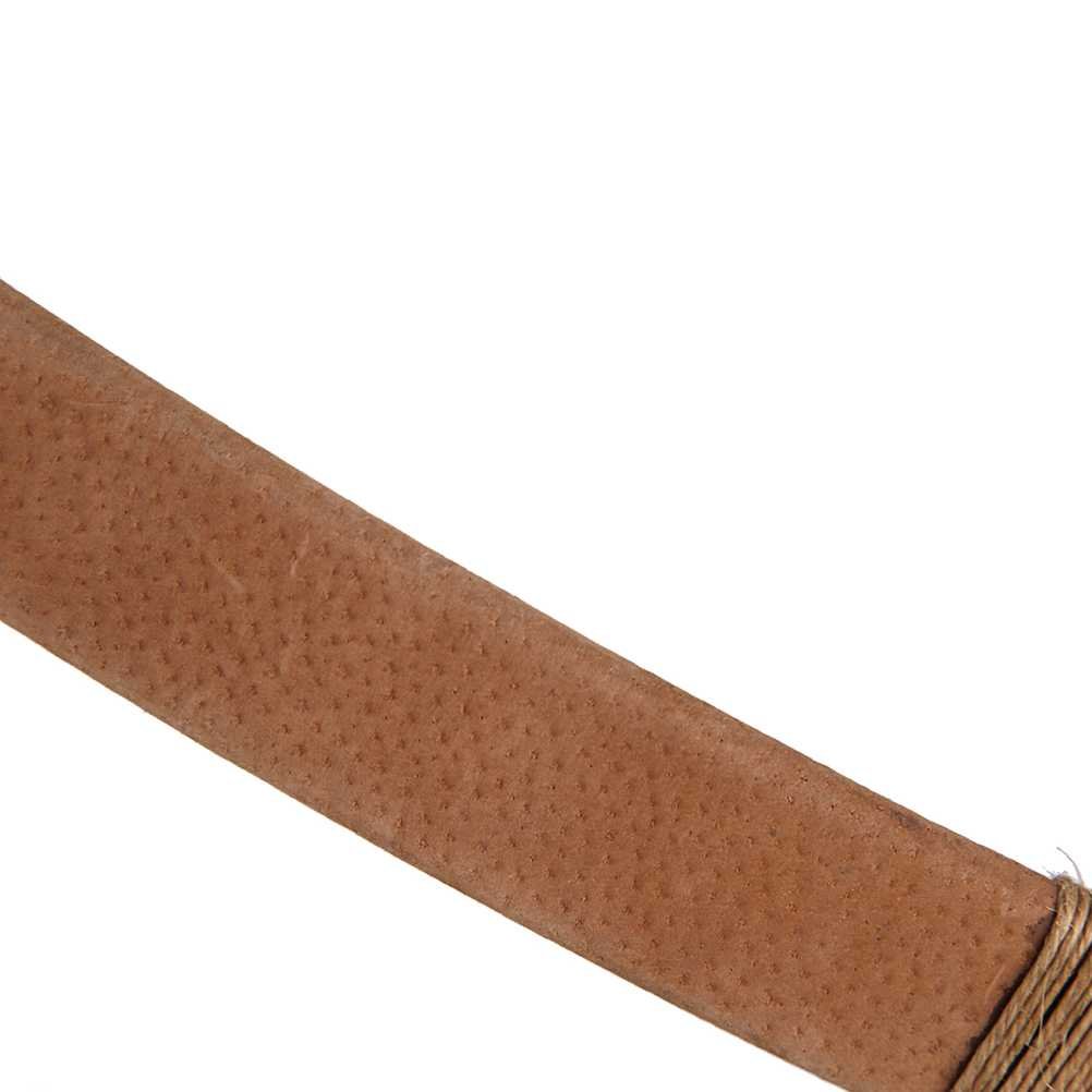 PG1ARCHERY Traditional Archery Recurve Bow Longbow Basic Handmade Pig Leather Horsebow Long Bow Left and Right Handed for Hunting Practice Target 65lbs