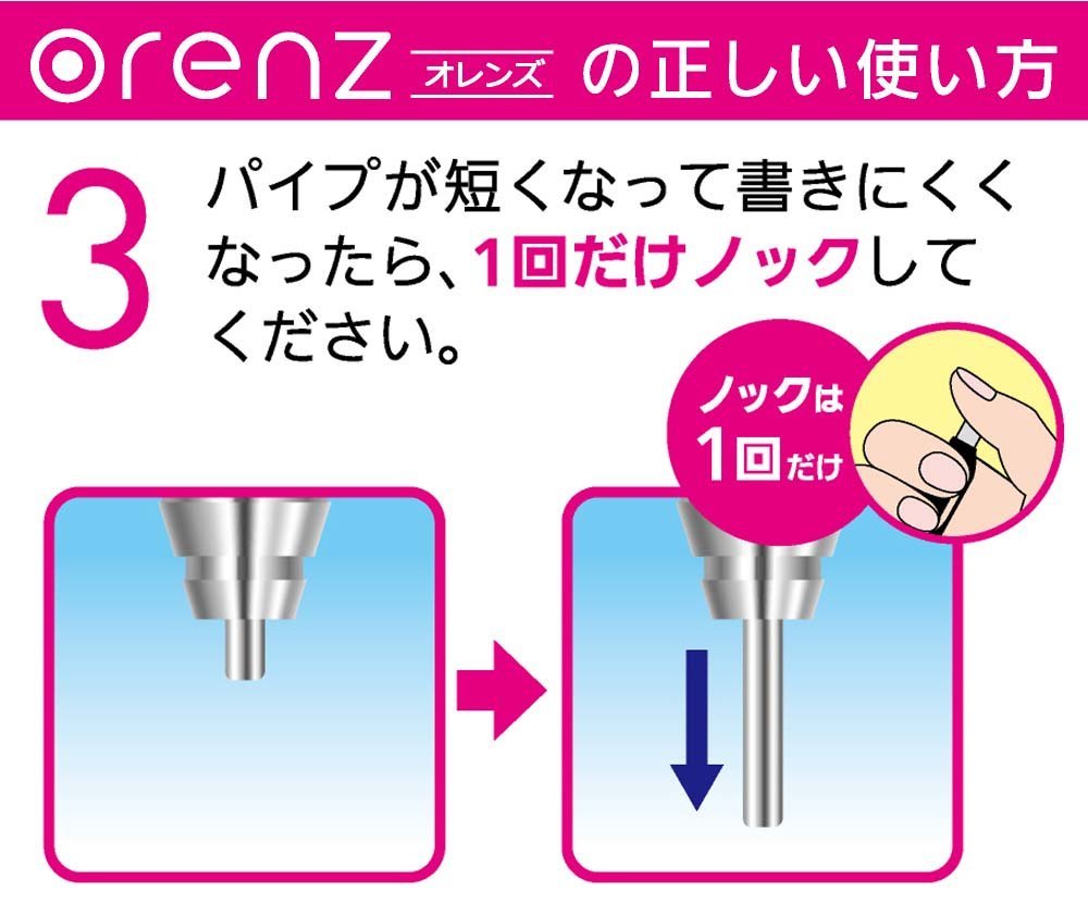 Pentel orenz Mechanical Pencil Limited edition MANNISH LINE (0.2mm / Green) with Ain Stein pencil lead