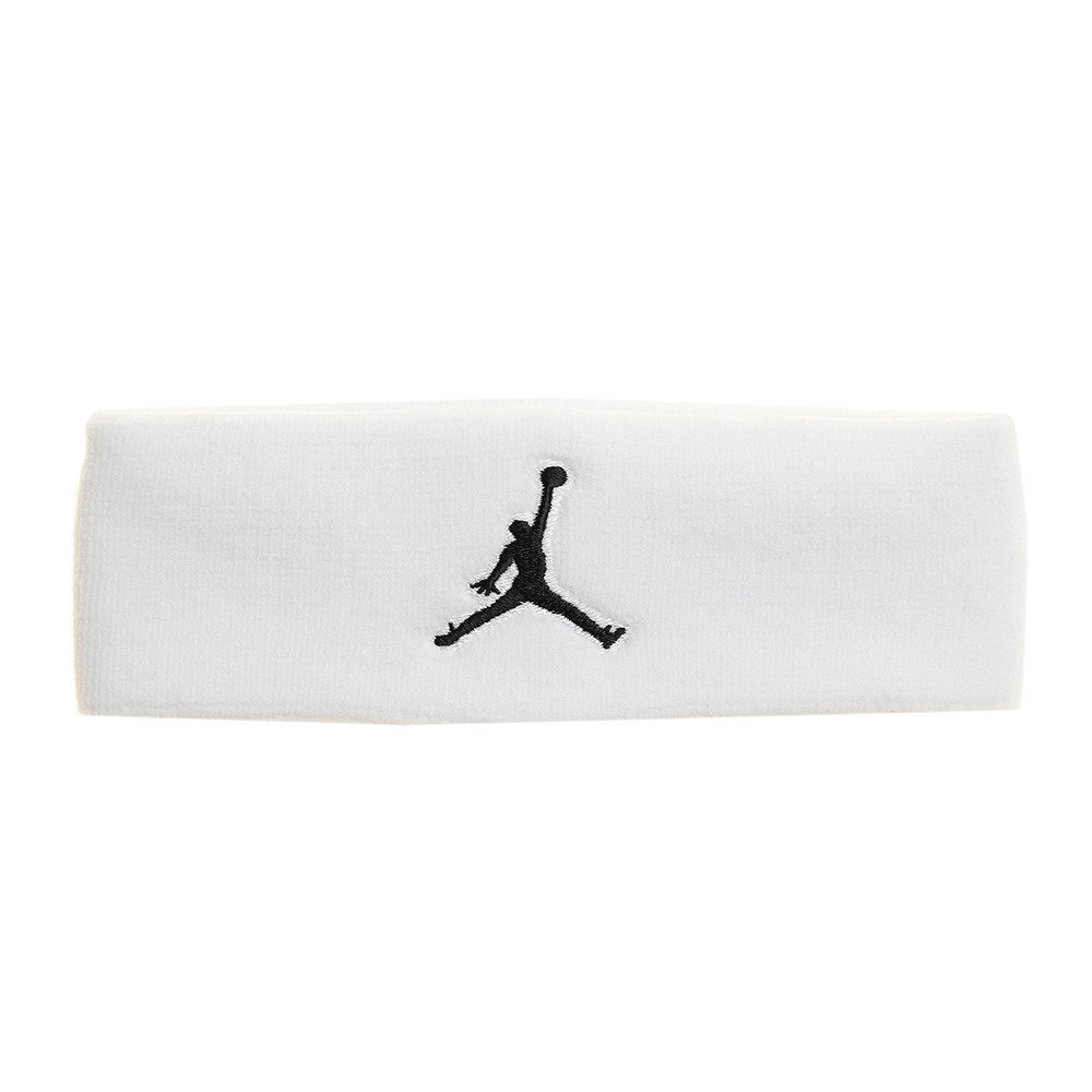 NIKE 3-D JORDAN HEADBAND (ADULT UNISEX) White