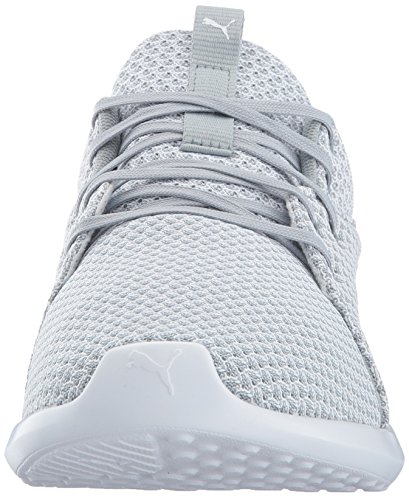 PUMA Women's Carson 2 Knit Wn, Quarry-Puma White, 8.5 M US