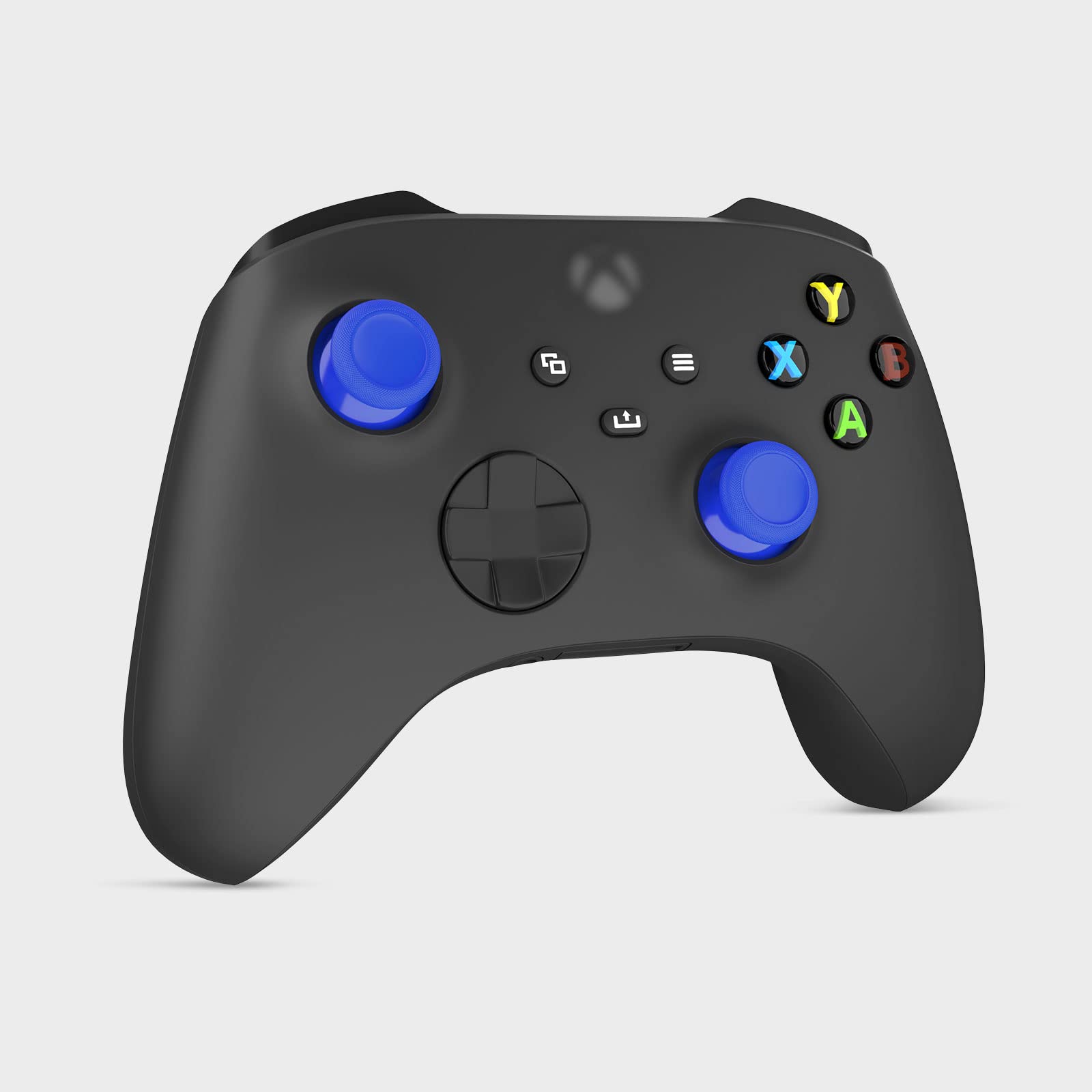 TOMSIN Replacement Joysticks for Xbox Series X/S Controllers, True Rubberized Thumbsticks Compatible with Xbox One Controller (Blue)