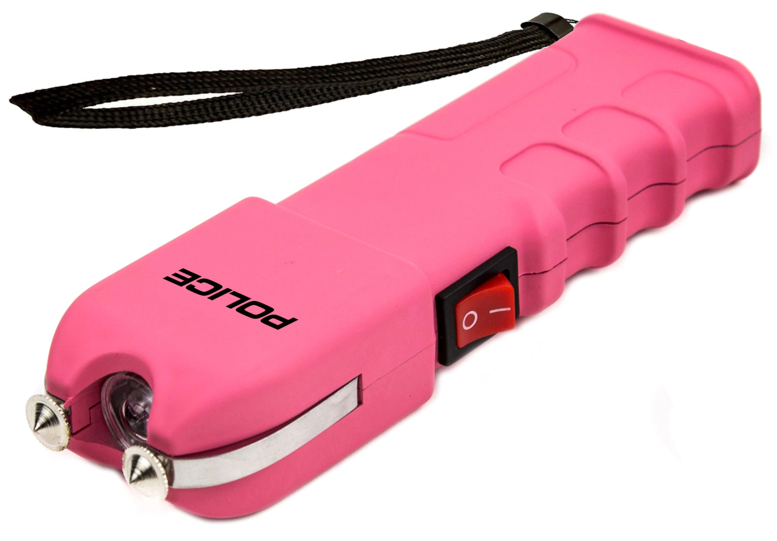 POLICE 928 Stun Gun with LED Flashlight, Pink