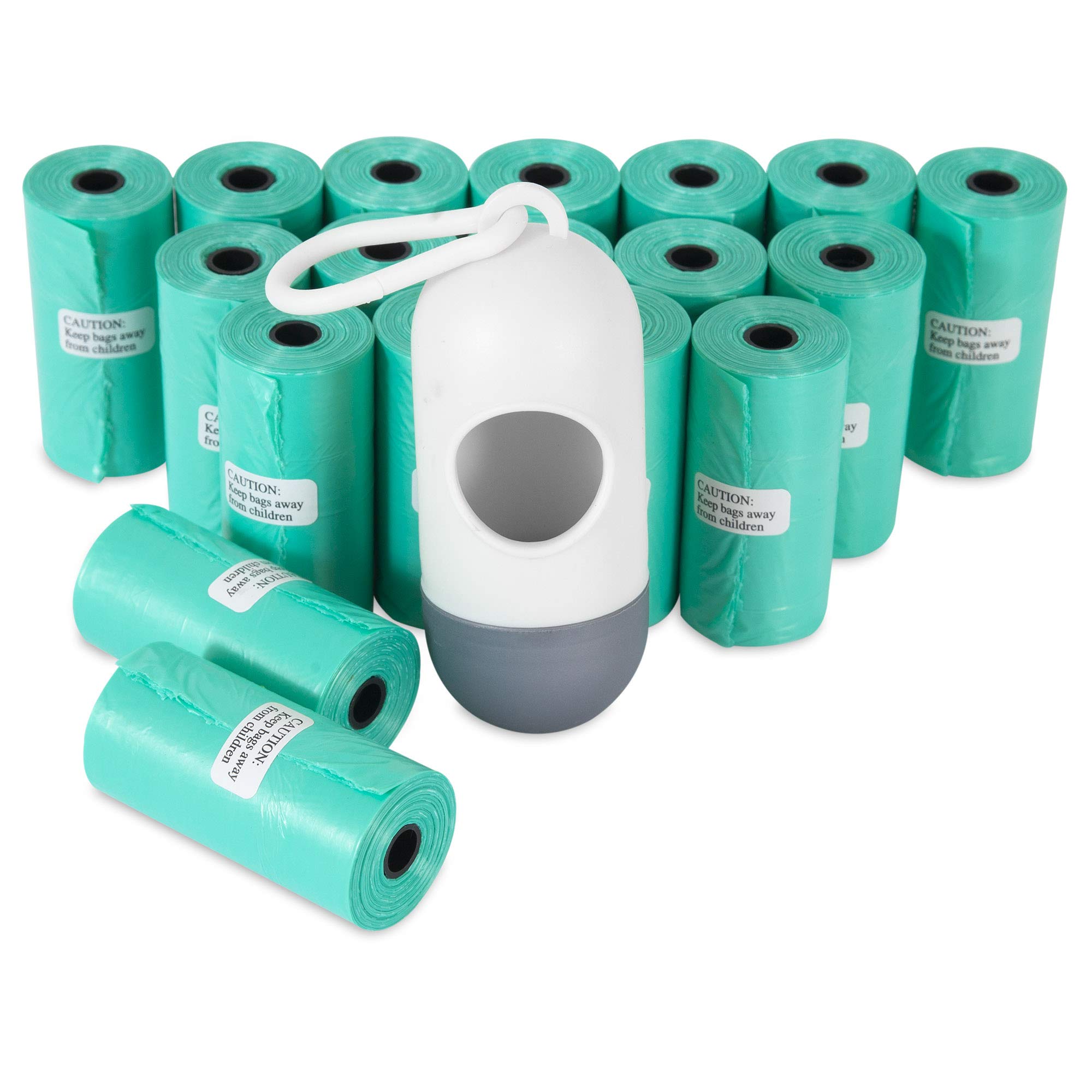 Petmate Whisker Doodle 70158 270CT Dog Waste Bags with Dispenser