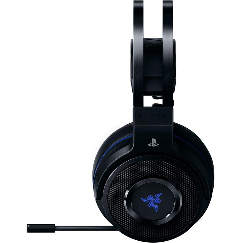 Razer Thresher Ultimate for PS4: Dolby 7.1 Surround Sound Lag-Free Wireless Connection Retractable Digital Microphone Gaming Headset Works with PC, PS4, PS5