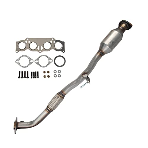 Prolenz Stainless Steel Catalytic Converter for 2002-2006 Camry 2.4L, 2004-2006 Solara 2.4L, Automotive Replacement Catalytic Converters 18064 (EPA Compliant)