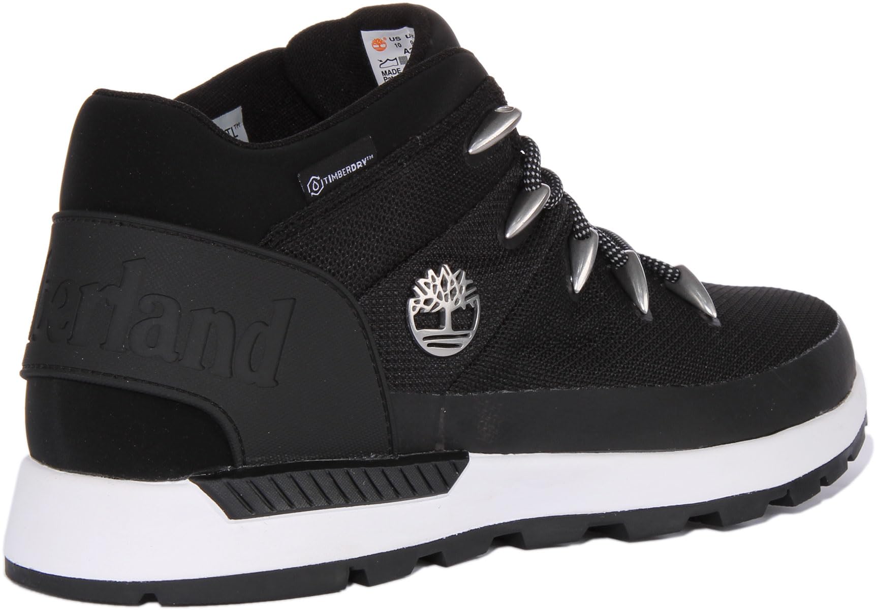 Timberland Men's Sprint Trekker Waterproof mid Boots, Black, 10.5 US