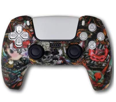 PS5 Silicone Gel Grip Controller Cover Skin Protector (ps5 Characters) Compatible for Sony Playstation 5, Compatible for Playstation 5 Accessories, Wireless Controller Protector Covers, PS5 Skin