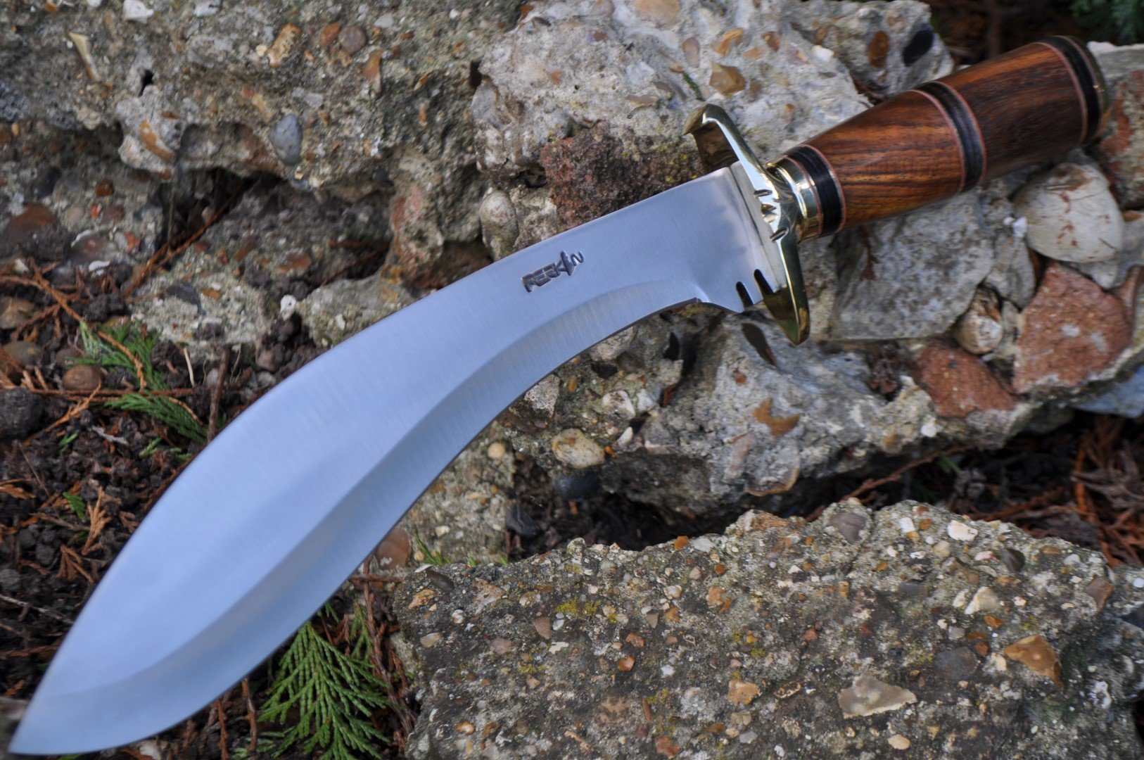 Perkin - Custom Handmade Hunting Knife - 01 Carbon Steel - Kukri Knife