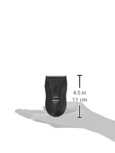 Panasonic ES 3831 K Men's Electric Razor Bundle: Cordless Wet/Dry Shaver + 4AA Battery Pack + BluebirdSales Deluxe Cleaning Cloth