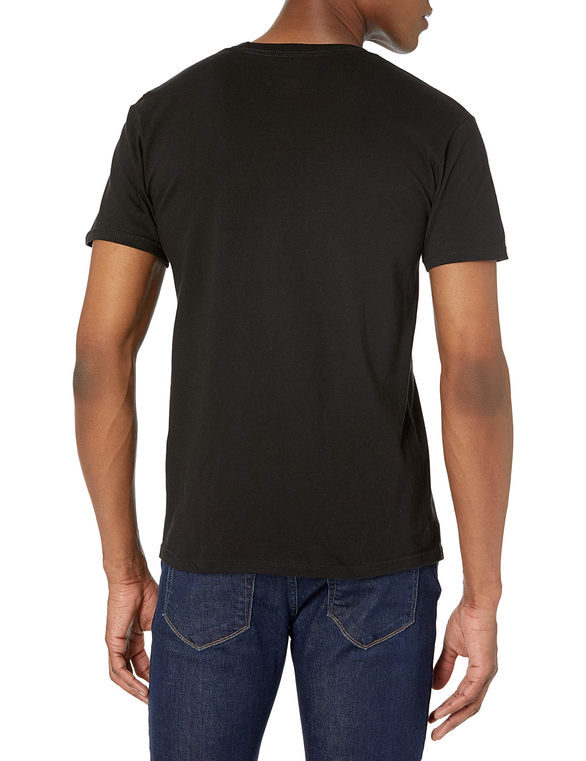Quiksilver Men's Tee Shirt, Black Comp Logo, M