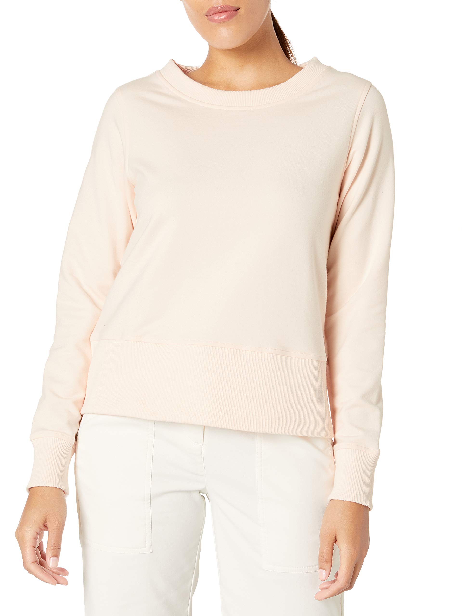 PUMA GOLF 2020 Women's Crewneck Zip Fleece, Rosewater, Large