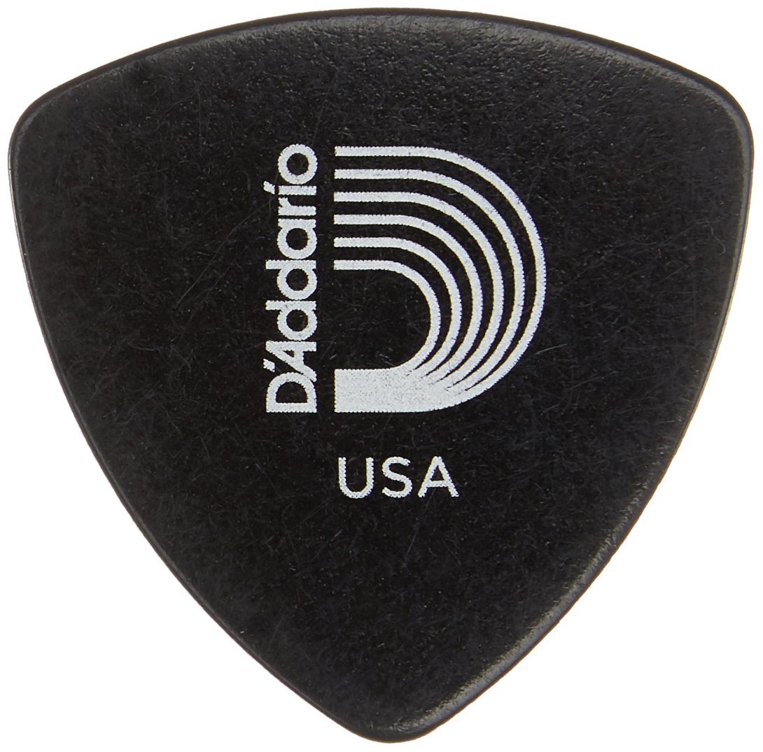 Planet Waves Black Celluloid Guitar Picks, 25 pack, Medium, Wide Shape