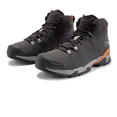 Oboz Arete Mid B-DRY Hiking Boot - Men's Black/Copper 10.5