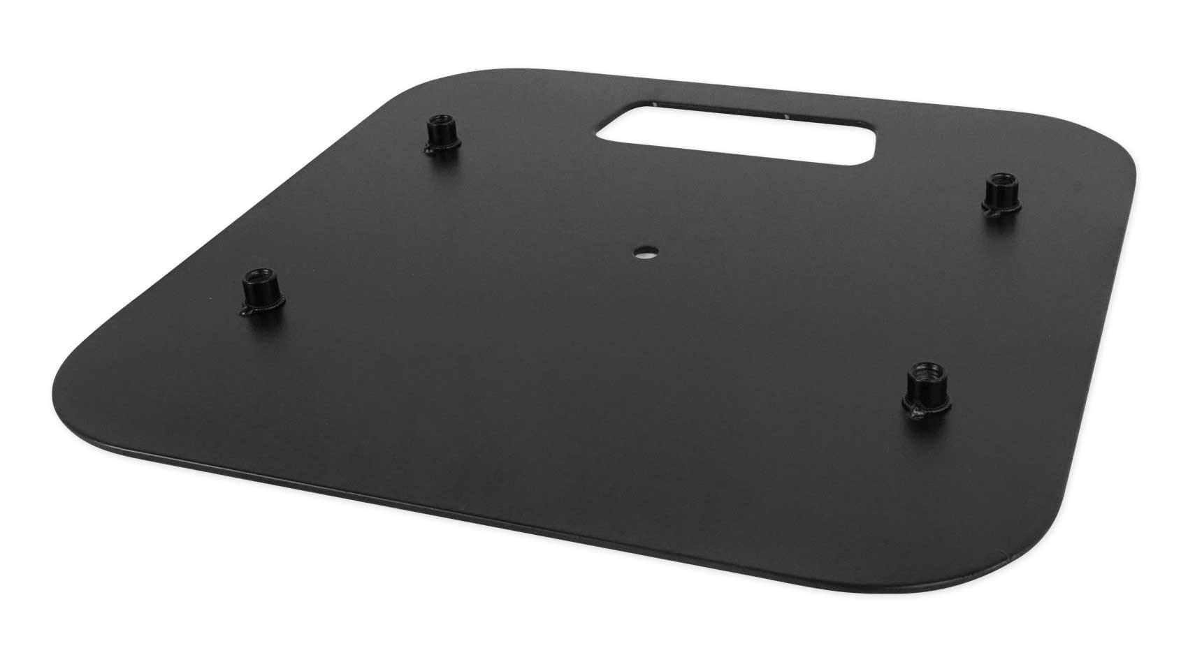 Rockville Top+Bottom Black Totem Plates to Make RTP32W/RTP82W Stands