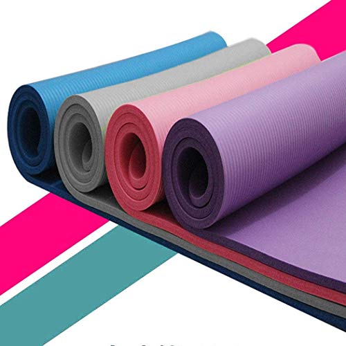 Yoga Mat Premium 15mm Extra Thick Durable Mat Sports Fitness Lose Weight Exercise Mat for Support and Stability