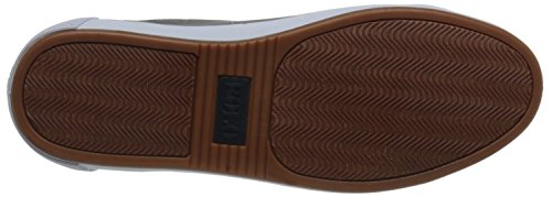 POLO RALPH LAUREN Men's Jerom Fashion Sneaker, Charcoal Grey, 8.5 D US