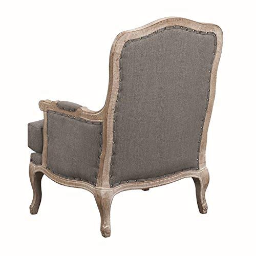 Picket House Furnishings Regal Accent Chair, Wood, Light Blue