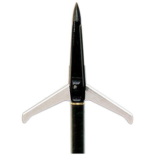 NEW ARCHERY PRODUCTS FOC Crossbow Mechanical 170 Grain 3″ Cutting Diameter Stainless Steel Broadhead for Crossbow Hunting - 3 Pack
