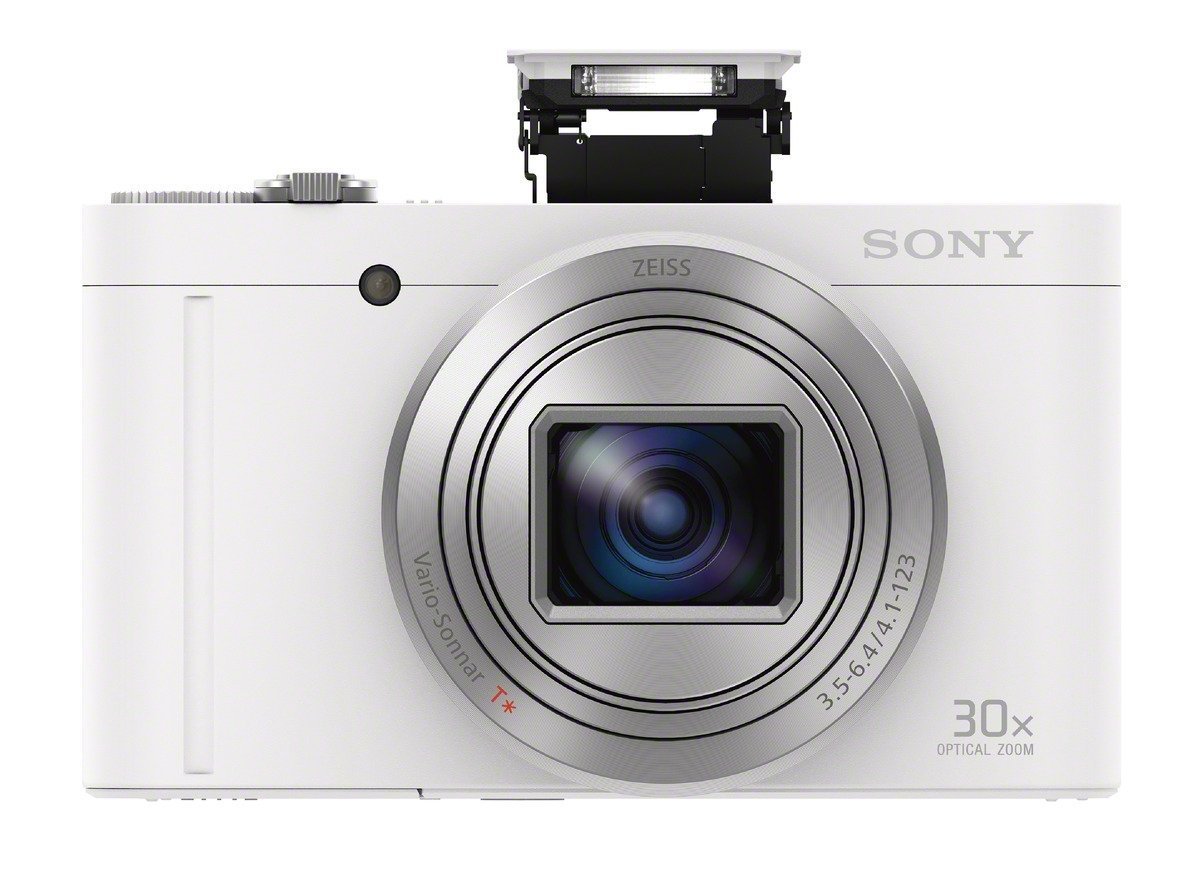 Sony DSCWX500/W Digital Camera with 3-Inch LCD (White)
