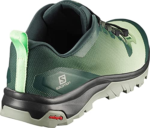 Salomon VAYA Hiking Shoes for Women, Green Gables/Spruce Stone/Shadow, 5.5