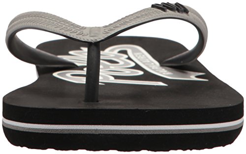 POLO RALPH LAUREN Men's WHITLEBURYII Flip-Flop, BLACK, 11 D US