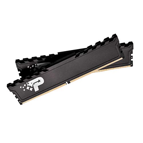 Patriot Memory Signature Premium DDR4 16GB (2x8GB) 2400MHz (PC4-19200) UDIMM Kit with Heatshield PSP416G2400KH1