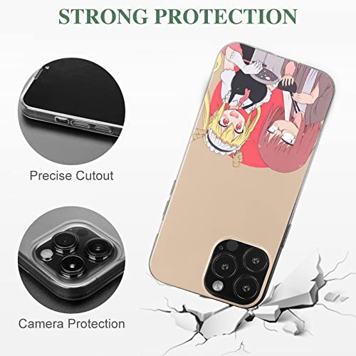 Tohru Kobayashi's Dragon Maid Phone Case Anime Good Looking Case for iPhone 13 Series, Shockproof Protective Phone Case Slim Thin Fit Cover Compatible with iPhone, iPhone13 pro