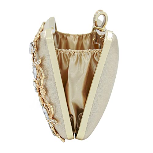 ZHUHW Evening Clutch Bag Party Wedding Crystal Clutches Purse Crossbody Bags Chain Shoulder Rhinestone
