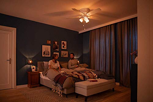 Philips LED Flicker-Free Dimmable A15 Light Bulb, 350 Lumen, Soft White Light (2700K), 3.8W=40W, E17, Title 20 Certified, 8-Pack