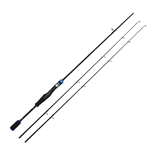 TAIGEK Spinning Rod 5.6ft Black (S562-1+2)