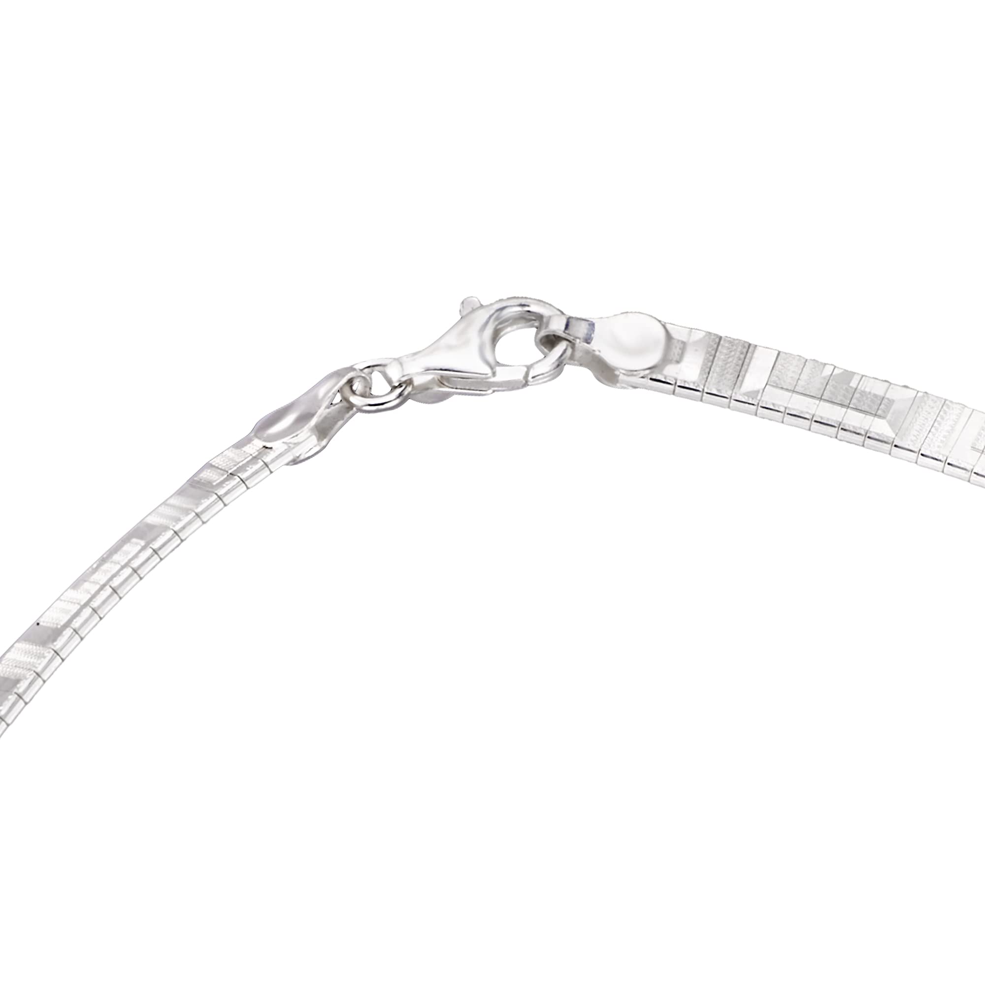 Ross-Simons Italian Sterling Silver Greek Key Cleopatra Necklace. 20 inches