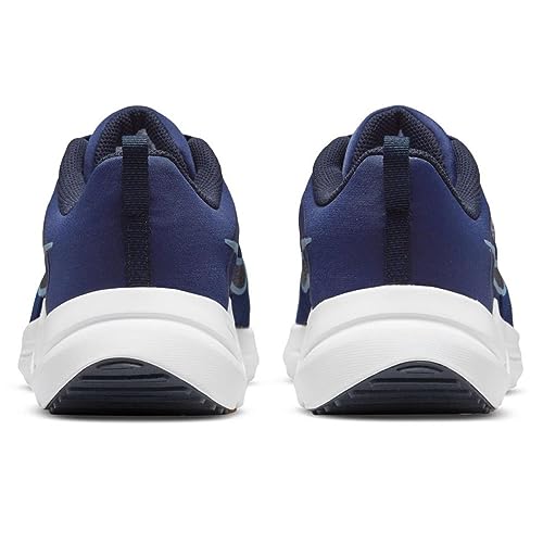 Nike Downshifter 12 Mens Running Trainers DD9293 Sneakers Shoes (UK 10 US 11 EU 45, Midnight Navy Worn Blue 400)