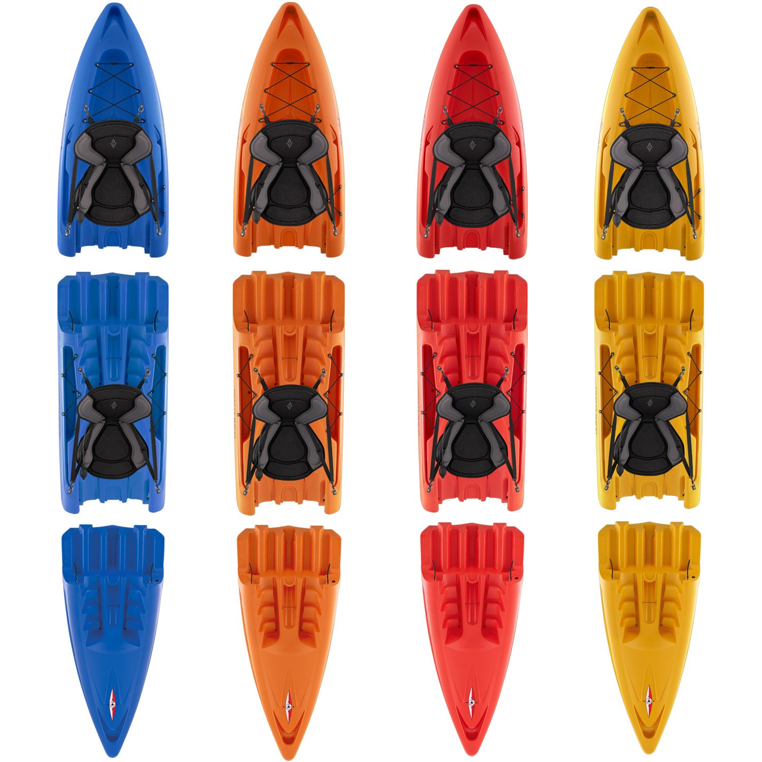 Point 65 Tequila! GTX Modular Kayak Back Section - Yellow
