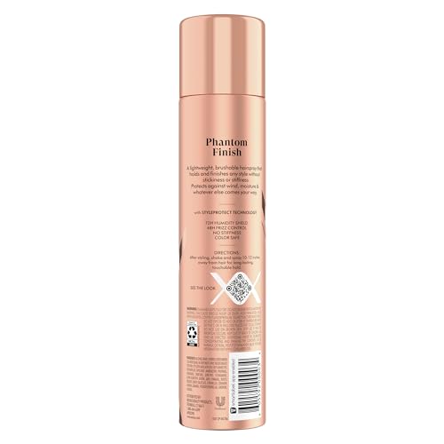 Nexxus Flexible Hold Hairspray Comb Thru for a Lightweight, Brushable Hold, with StyleProtect Technology 10 oz