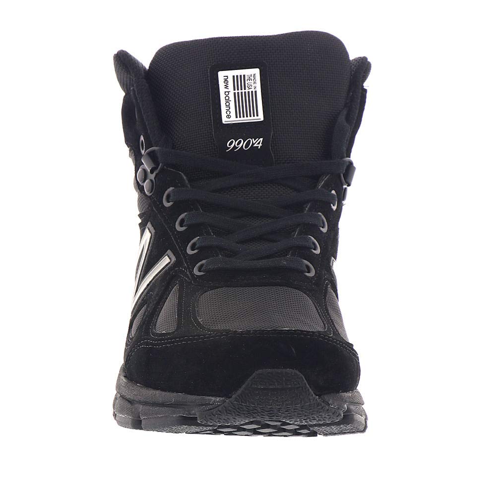New Balance Men's MO990V4, Size: 8.5 Width: D Color: Black/Grey