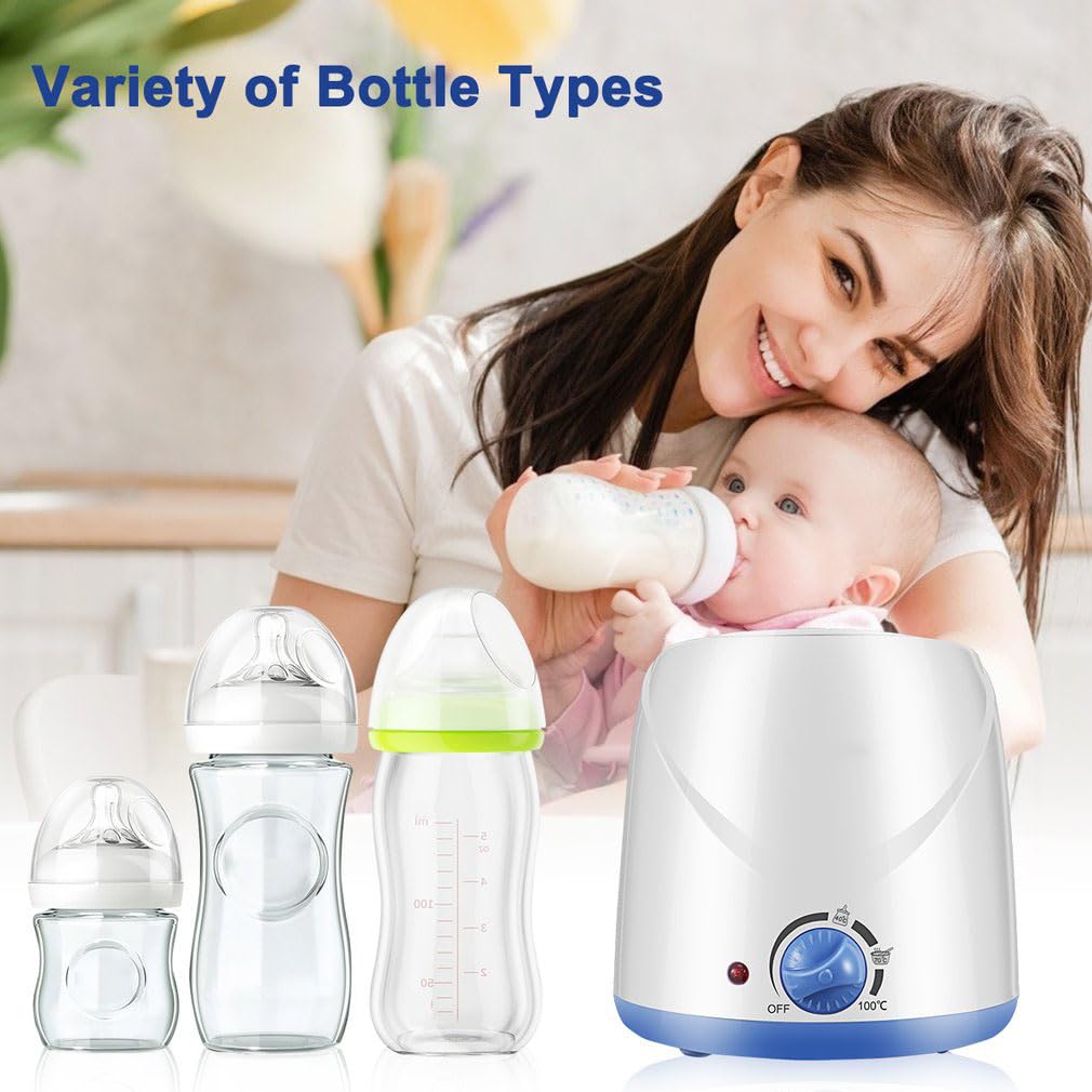 Portable Bottle Warmer, Fast Bottle Warmer For Breastmilk For All Bottles With Accurate Temperature Control And Automatic Shut-Off, Multifunctional Bottle Warmer On The Go For Insulation, Heating