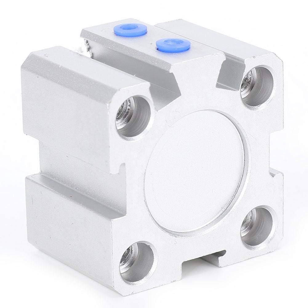 SDA20x5 Pneumatic Air Cylinder Double Acting Aluminum Alloy Thin Air Cylinder 20mm Inner Diameter 5mm Stroke