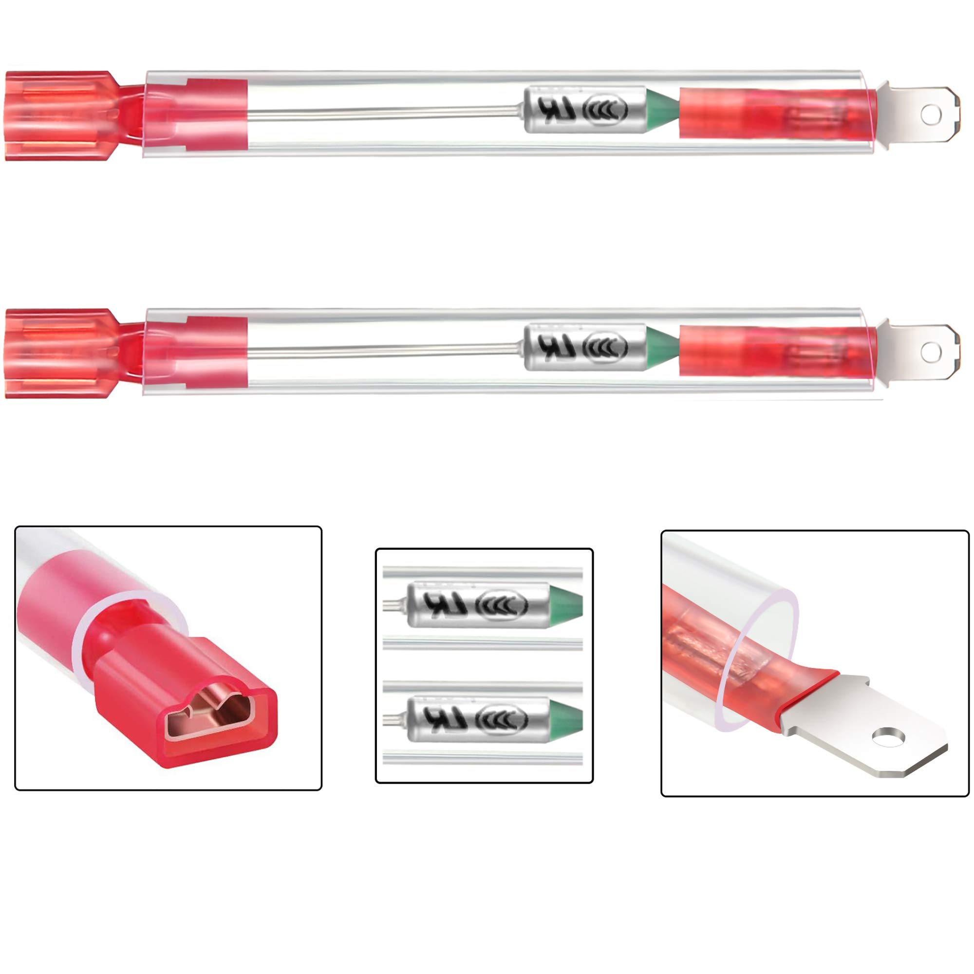 RV Water Heater Thermal Cutoff Kit - Replacement Part for Atwood 93866 Work for The Electronic Water Heater Models # GCH6-4E GCH6-6E G6A-7E G6A-8E GC6AA-9E GCH10A-2E G610-3E GH610-3E XT Series (2)