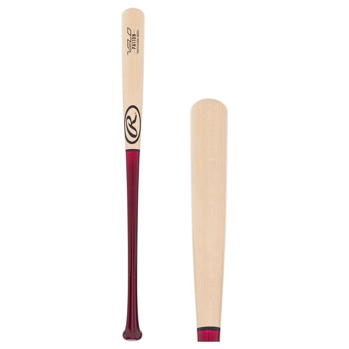 Rawlings Velo Maple Wood Baseball Bat: PA110N Adult 31 inch