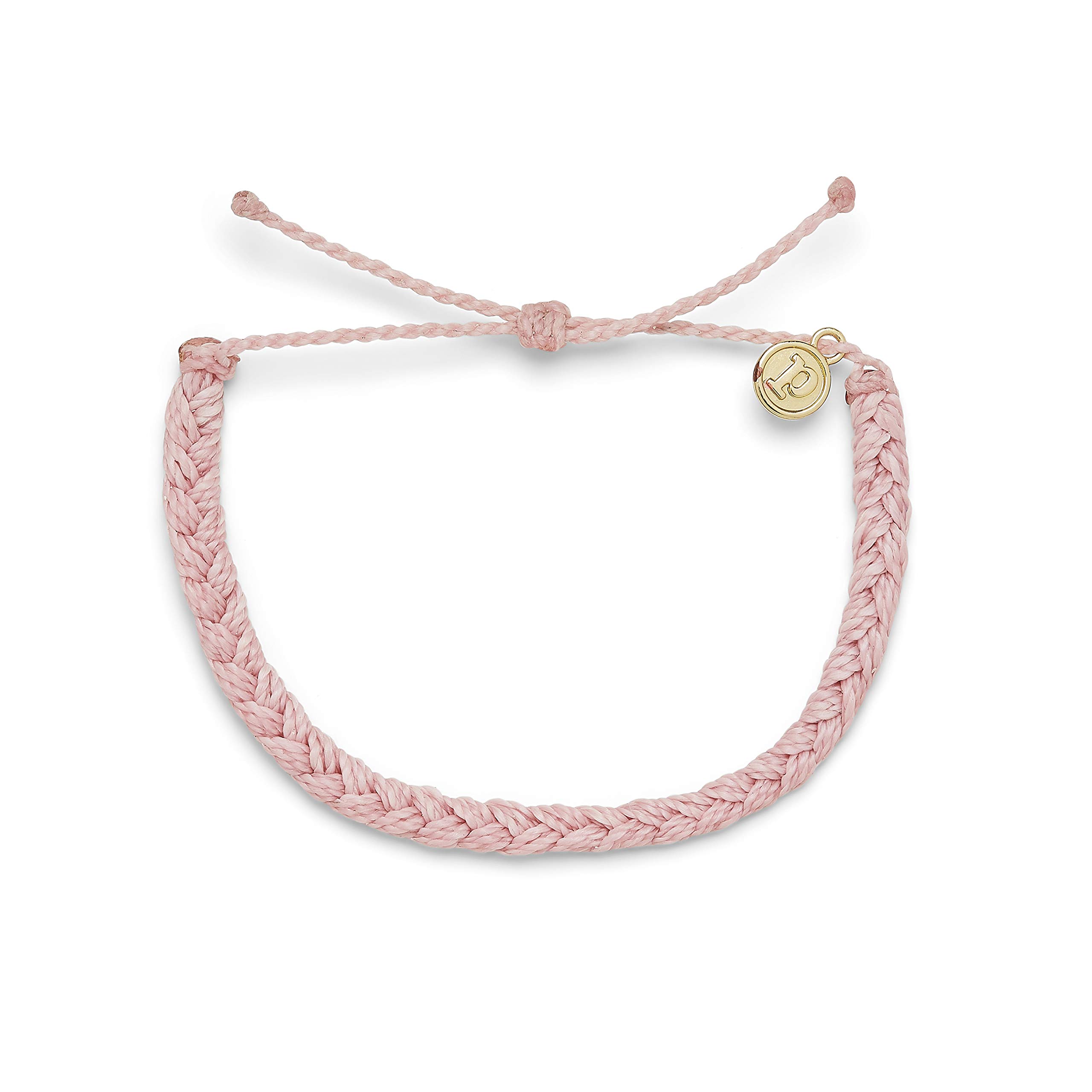 Pura Vida Out of the Blue Multi Braided Bracelet - 100% Waterproof, Adjustable Band - Plated Brand Charm