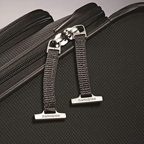 Samsonite Eco Lite Wheeled Carry-On Luggage Large Black Travel Bag