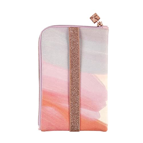 Ultimate Planny Pack - Brushstrokes. Planner Accessory Pouch. Inside Pockets & Extended Metal Zipper. Elastic Band to Secure Around Planner/Notebook. Vegan Leather Organizer Case by Erin Condren.