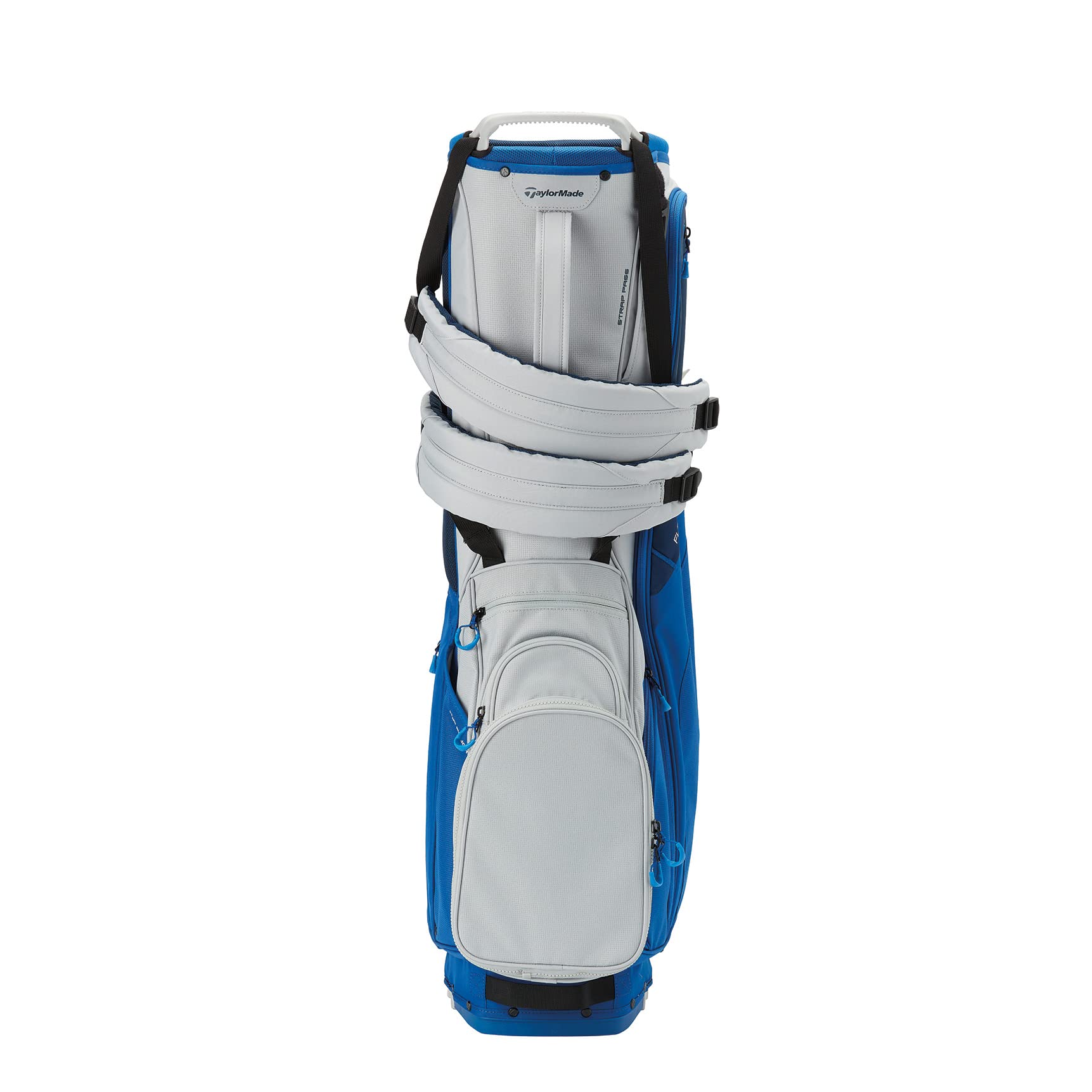 TaylorMade Unisex's Flextech Stand Bag, White, Black, Blue, One Size
